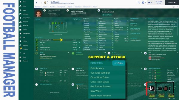 6 Ways to Improve Full Back Attributes in Training