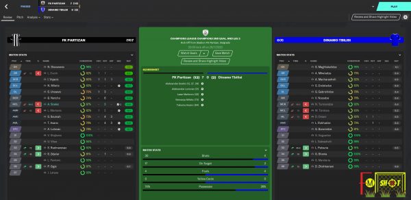 Partizan on the Way to the Champions League | FM Story